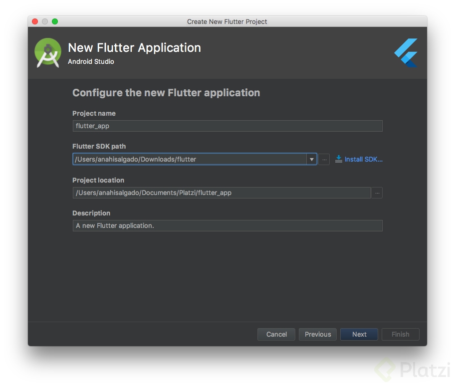 Tutorial: Hola Mundo con Flutter